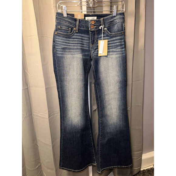 BKE | Jeans | Bke Denim Stella Flare Jeans Blue Stretch Cotton Size 27 ...